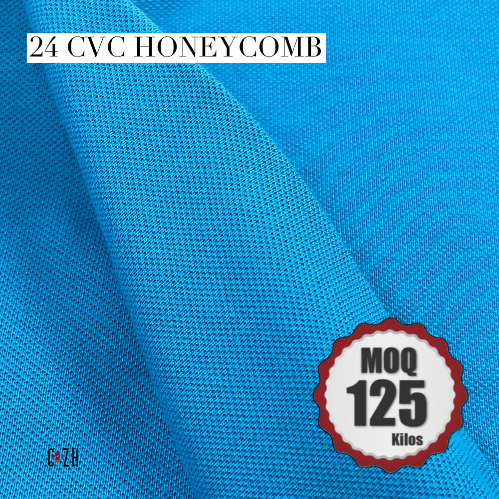 24 CVC Pique Honeycomb Cotton Fabric | Fabric Factory Philippines – Cazh